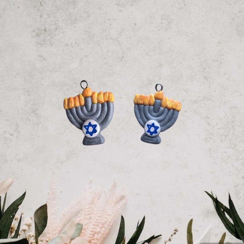 Polymer Clay Menorah - Etsy