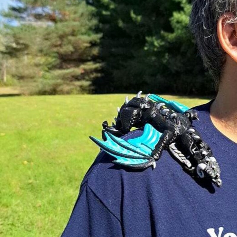 Shoulder Dragon - Etsy