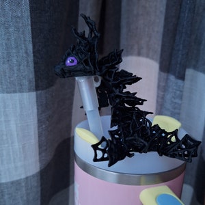 3D Articulated Wicked Dragon Straw Cap / 3d Printed Dragon Animals ...