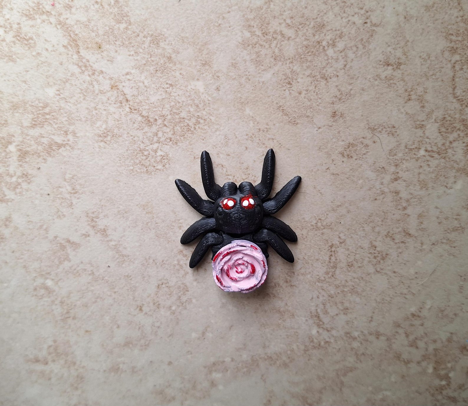 Hand Painted 3D Small Spiders / 3d Printed Spider Insect Animals ...