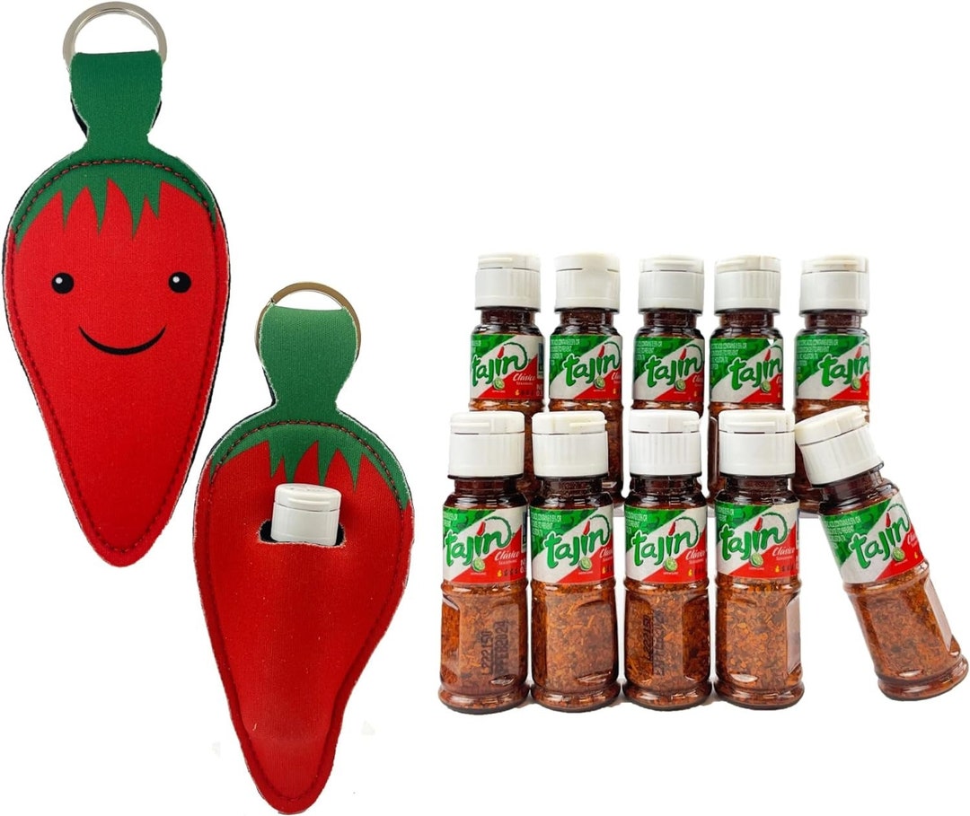 10 Mini Tajin Classic Seasoning Compact, 2.5 Inch Pocket-sized Mini ...