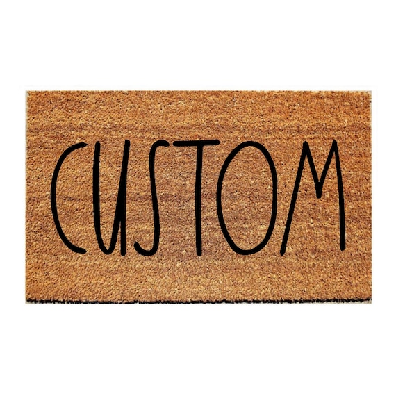 Custom Doormat Custom Design Farmhouse Style | Etsy