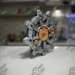 Vault 111 Door Fallout Inspired - Etsy