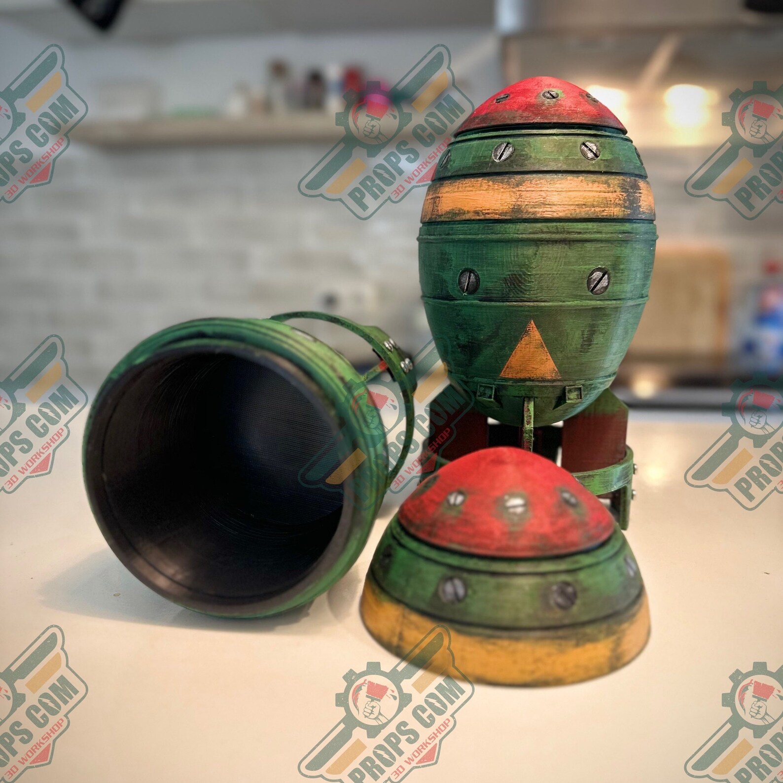 Mini Nuke Bomb Storage Box Fallout Inspired - Etsy