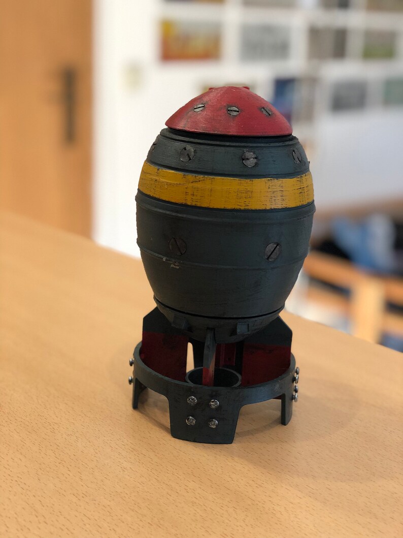 Mini Nuke Bomb Storage Box Fallout Inspired - Etsy