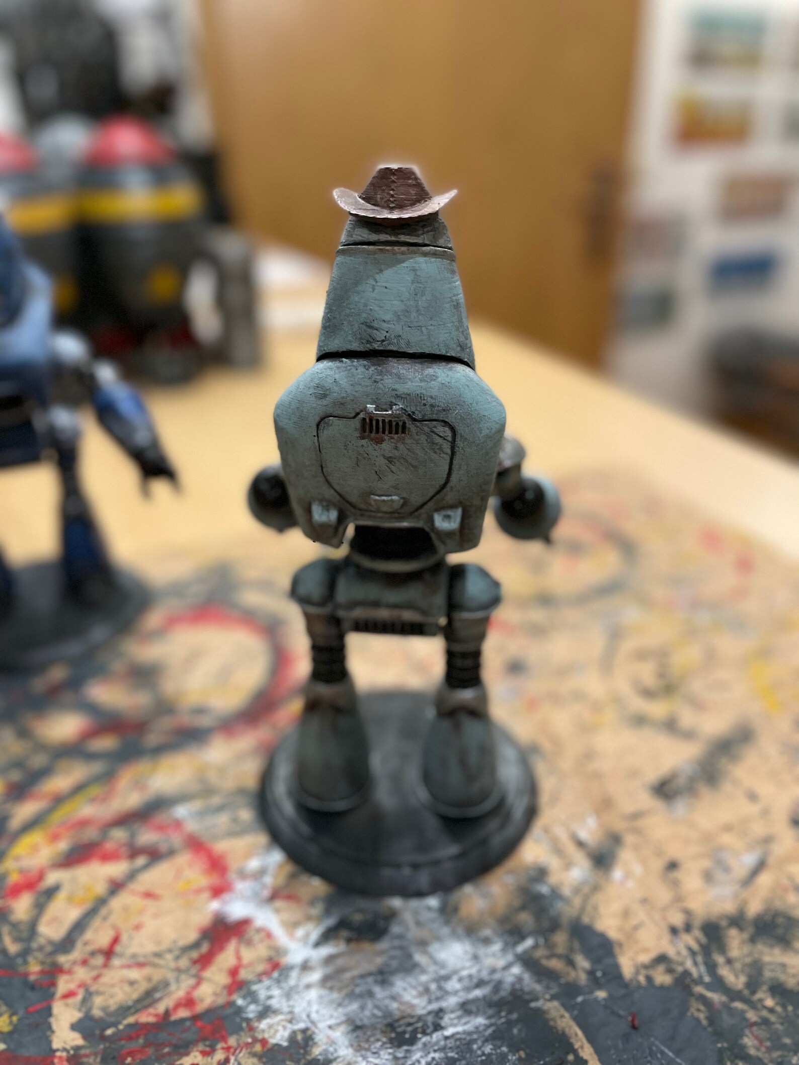 Protectron Still Figurine Fallout Inspired - Etsy