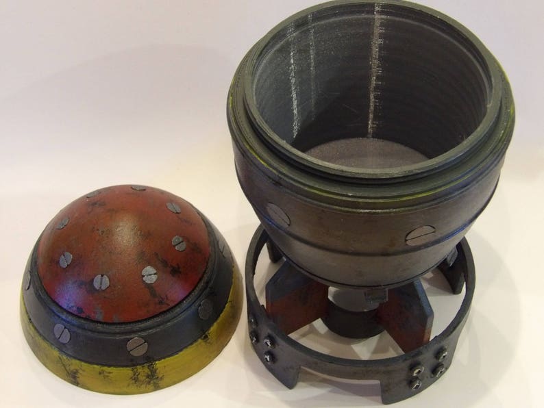 Mini Nuke Bomb Storage Box Fallout Inspired - Etsy