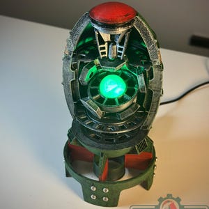 Mini Nuke Bomb | Cross Section | LED | Fallout Inspired - Etsy
