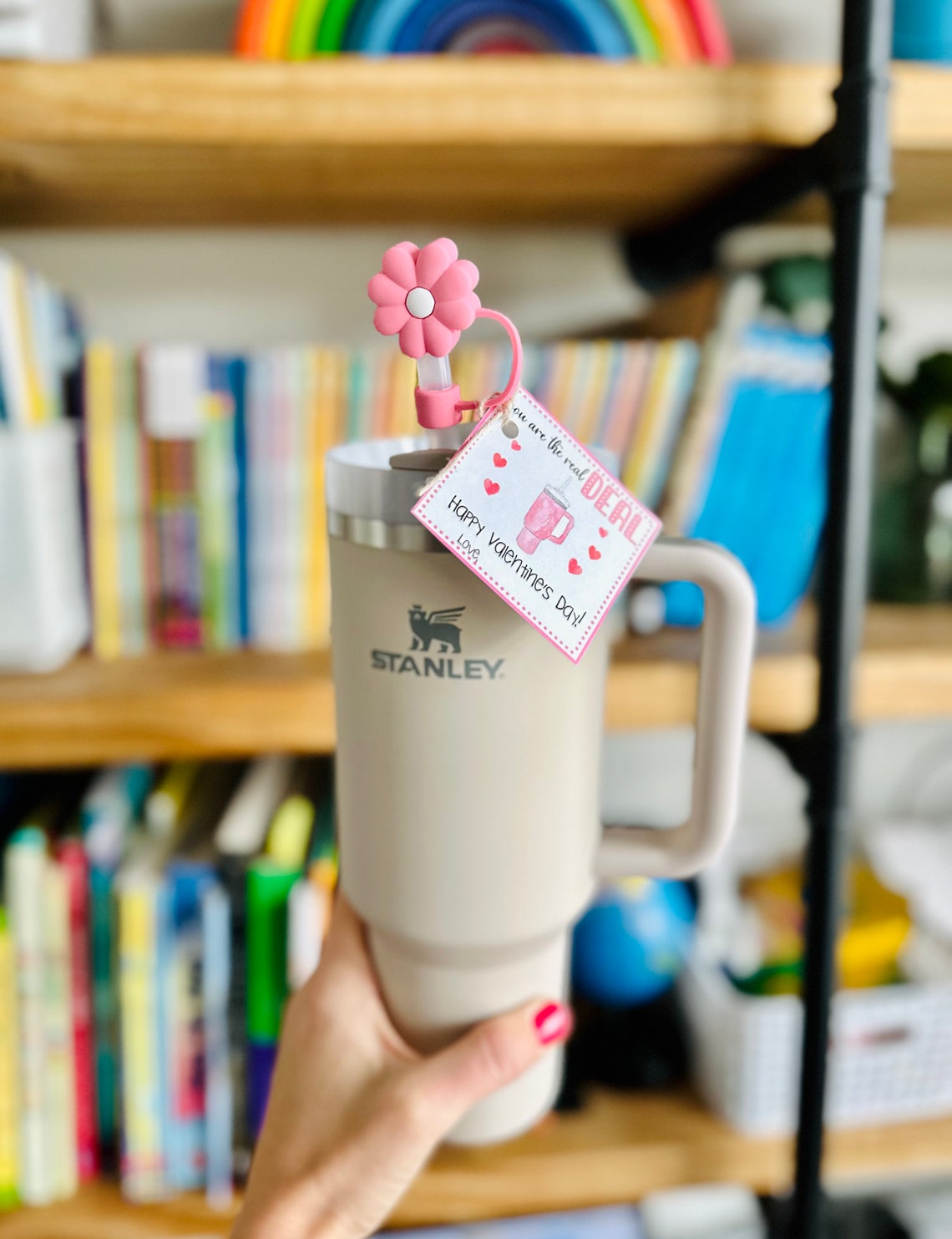 Stanley Tumbler Quencher Cup Valentine Editable Printable| Stanley ...