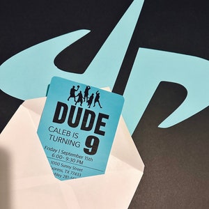 Dude Perfect Party Digital Editable Invitation| Dude Perfect Sports ...