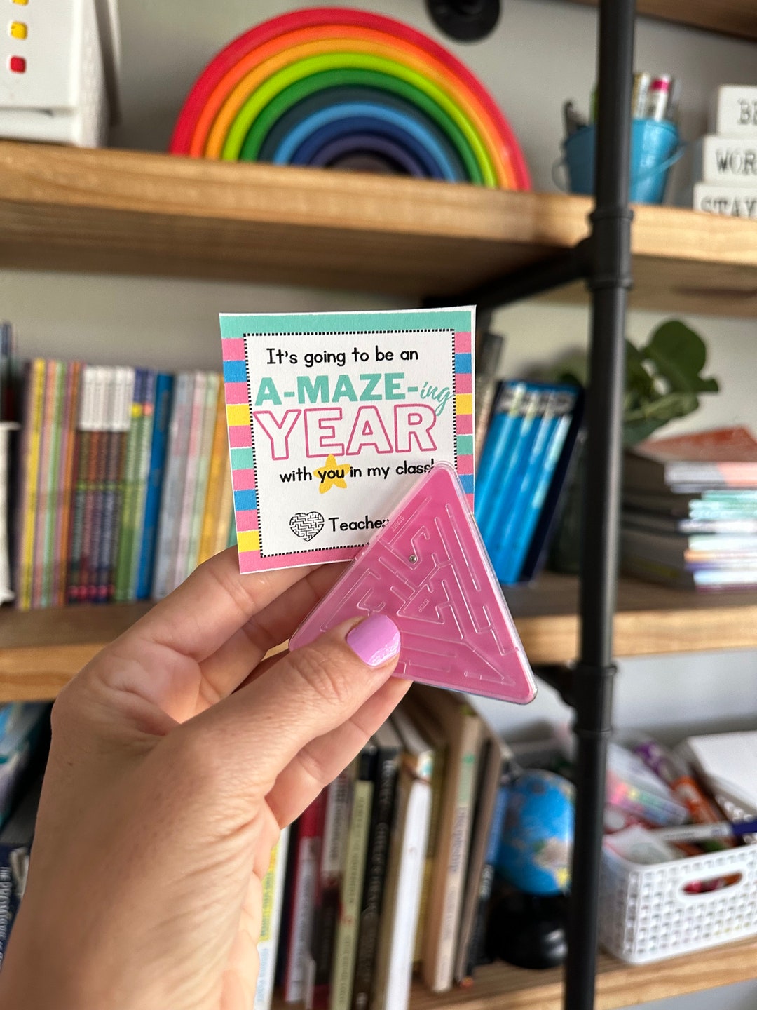 Amazing Year With You in Class | Maze Class Gift | First Day of School ...