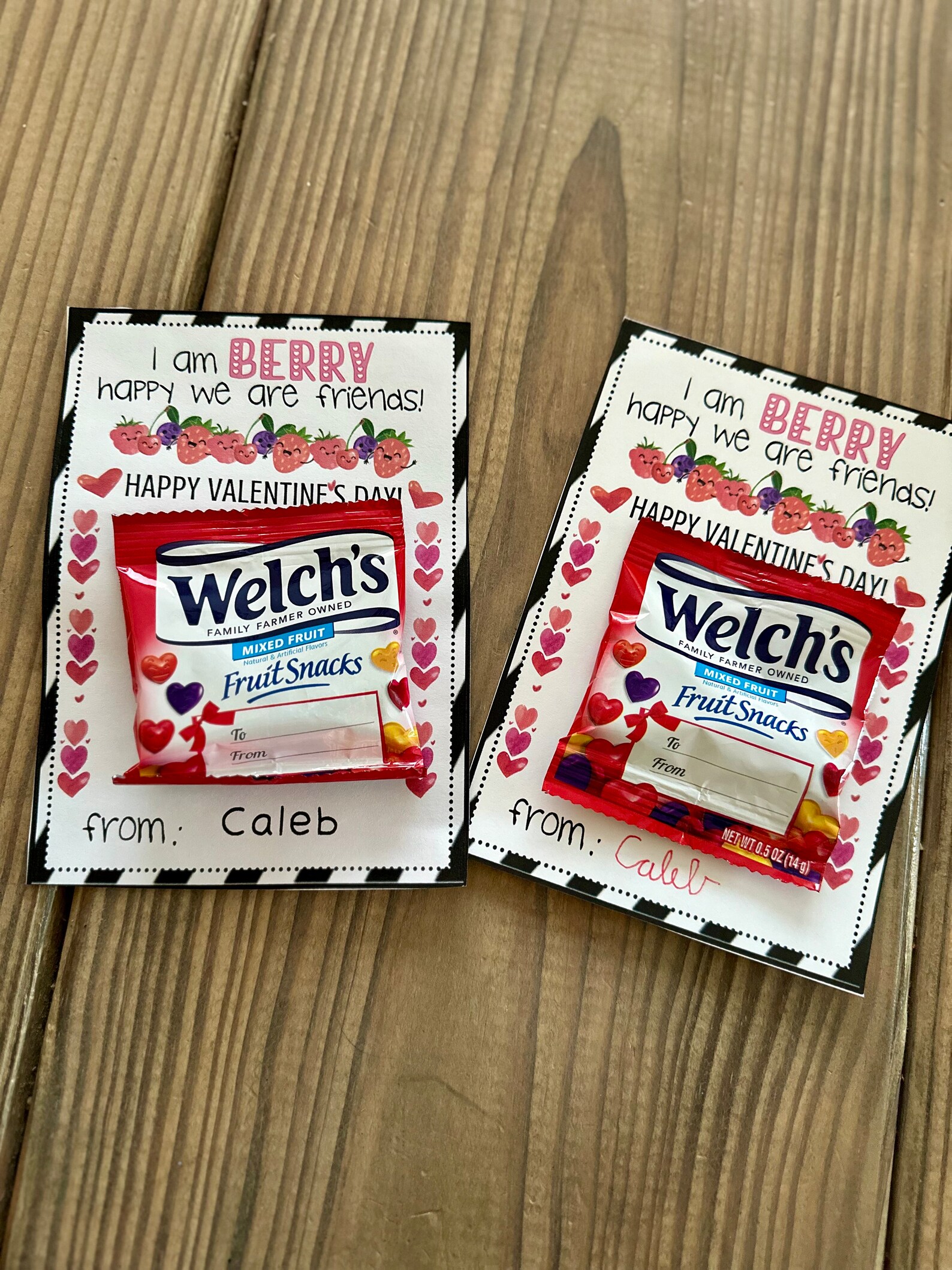 Fruit Snack Class Valentine| Candy Free Valentine's Day| Digital ...