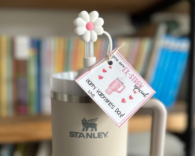 Stanley Tumbler Quencher Cup Valentine Editable Printable| Stanley ...