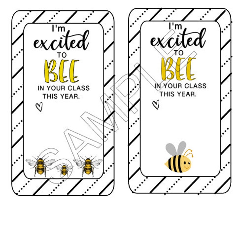 I'm Excited to Bee in Your Class Teacher Gift| Meet the Teacher| Back ...