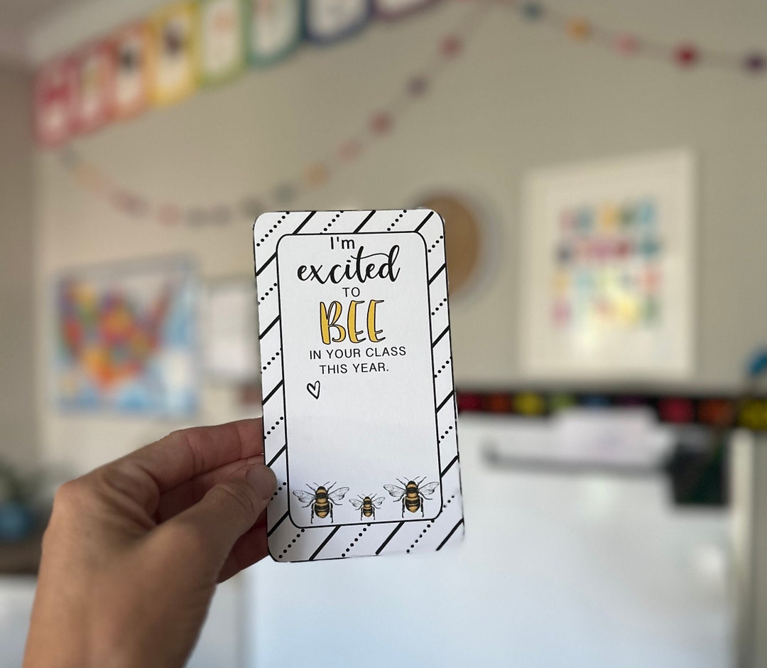 I'm Excited to Bee in Your Class Teacher Gift Meet the Teacher Back to ...