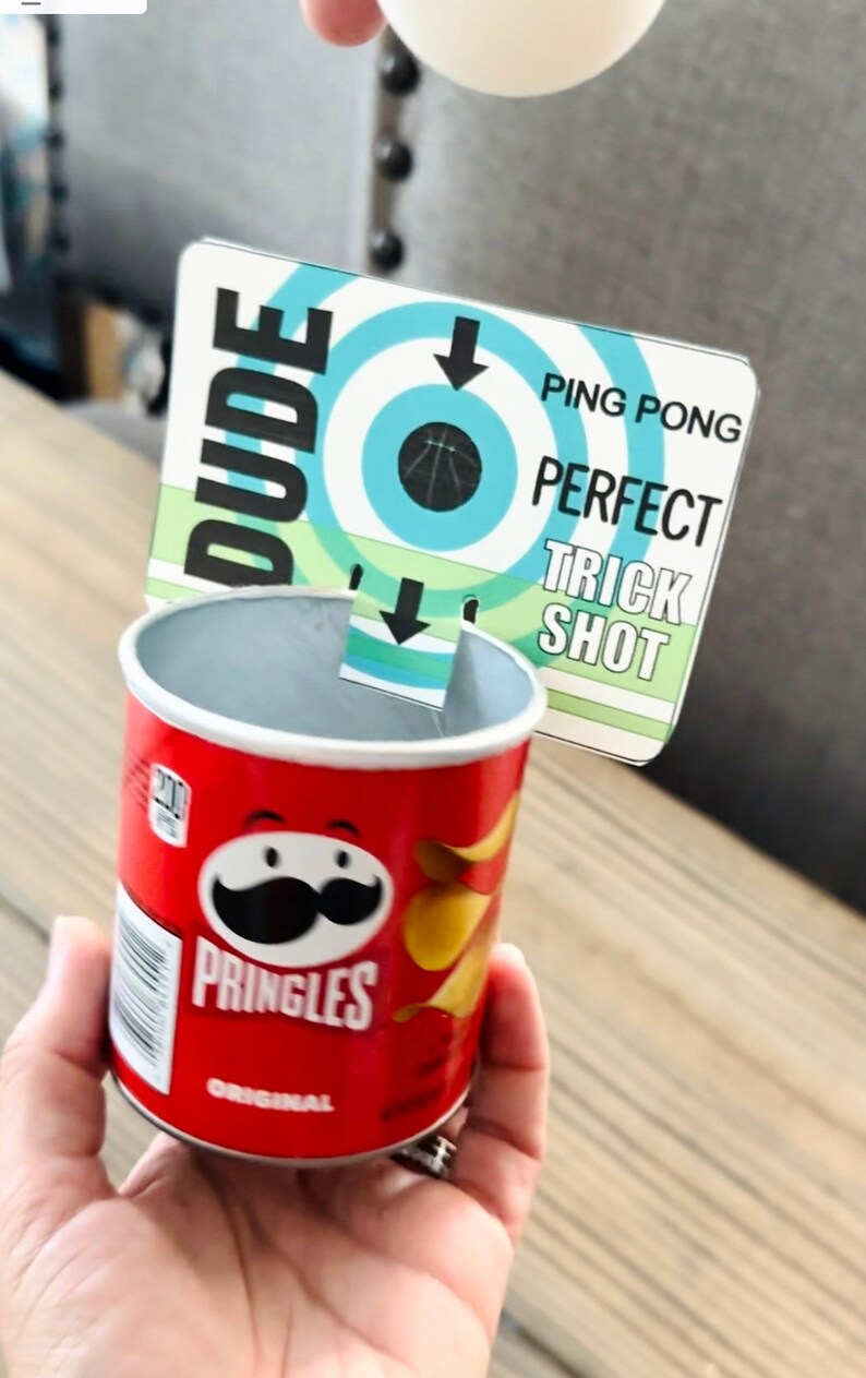 Dude Perfect Ping Pong Ball Trick Shot Printable | Dude Perfect ...