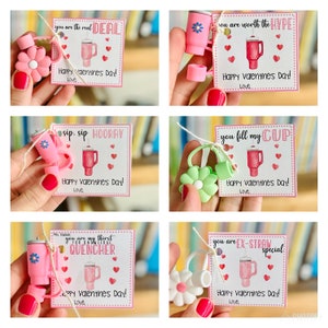 Stanley Tumbler Quencher Cup Valentine Editable Printable| Stanley ...