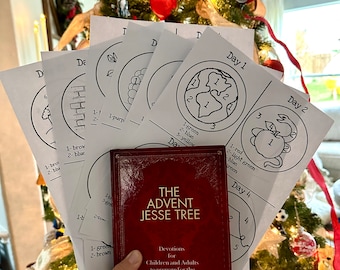 Jesse Tree Day by Day Advent - Etsy