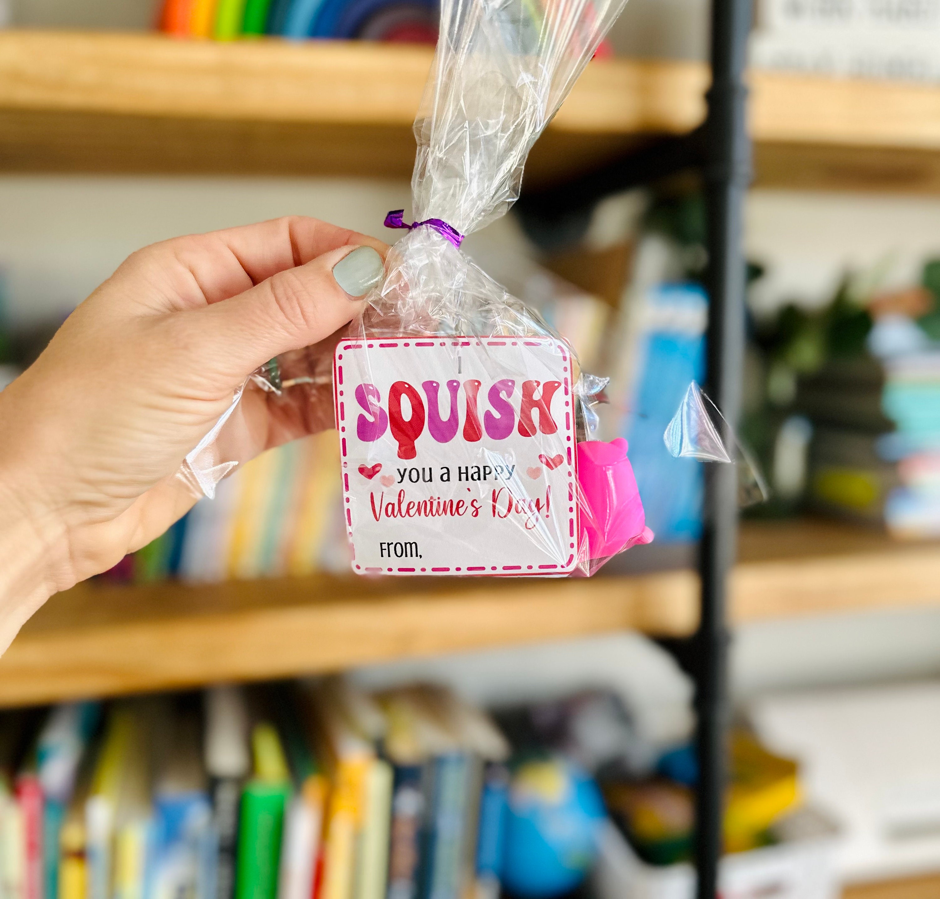 Squish You a Happy Valentine's Day Squish Mellow Valentine Girl ...