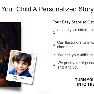 Personalized Storybook for Kids, Custom Story for Boys and Girls 4-8 ...