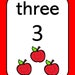 20 Printable Numbers Posters. Happy Apple Numbers 1-20. Wall - Etsy Canada