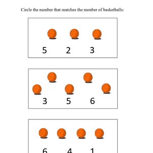 Ten Frame Counting and Match Numbers (printable Worksheets ...