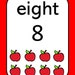 20 Printable Numbers Posters. Happy Apple Numbers 1-20. Wall - Etsy Canada