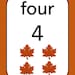Fall Leaves Numbers 1-20 Posters: Classroom Homeschool Decor (digital ...