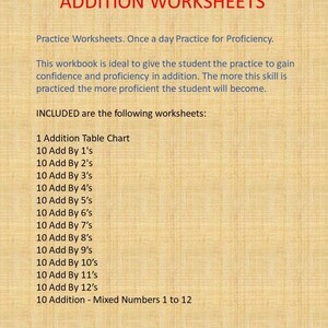 Addition Workbook (100 Worksheets With Answers) Pdf/ Kinder, Grade 1,2 ...