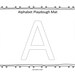 ALPHABET 26 Printable Uppercase Playdough Mats Worksheets / Pdf ...