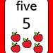 20 Printable Numbers Posters. Happy Apple Numbers 1-20. Wall - Etsy Canada