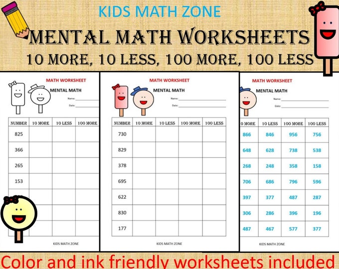 Multiplication 1 Minute Drill V 10 Math Worksheets With Answers/ Pdf ...