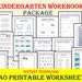 Toddler, Pre-k + K Learning Bundle (220 Printable Worksheets), Kids ...