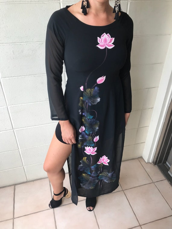 High Slit Dress Shirt