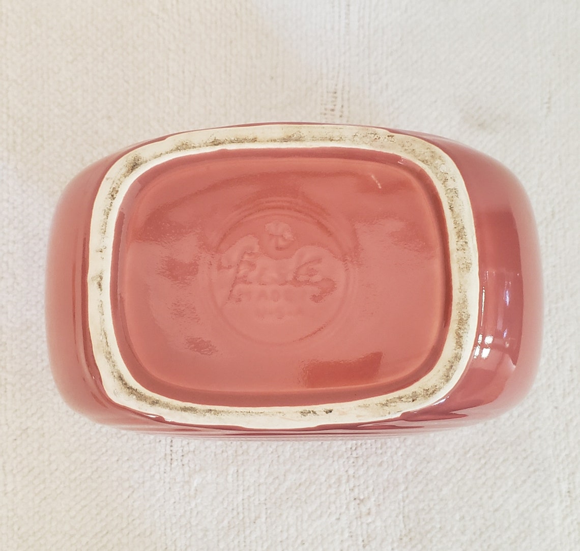 RARE Original Rose Fiesta Ware Disk Water Pitcher, FREE SHIPPING - Etsy