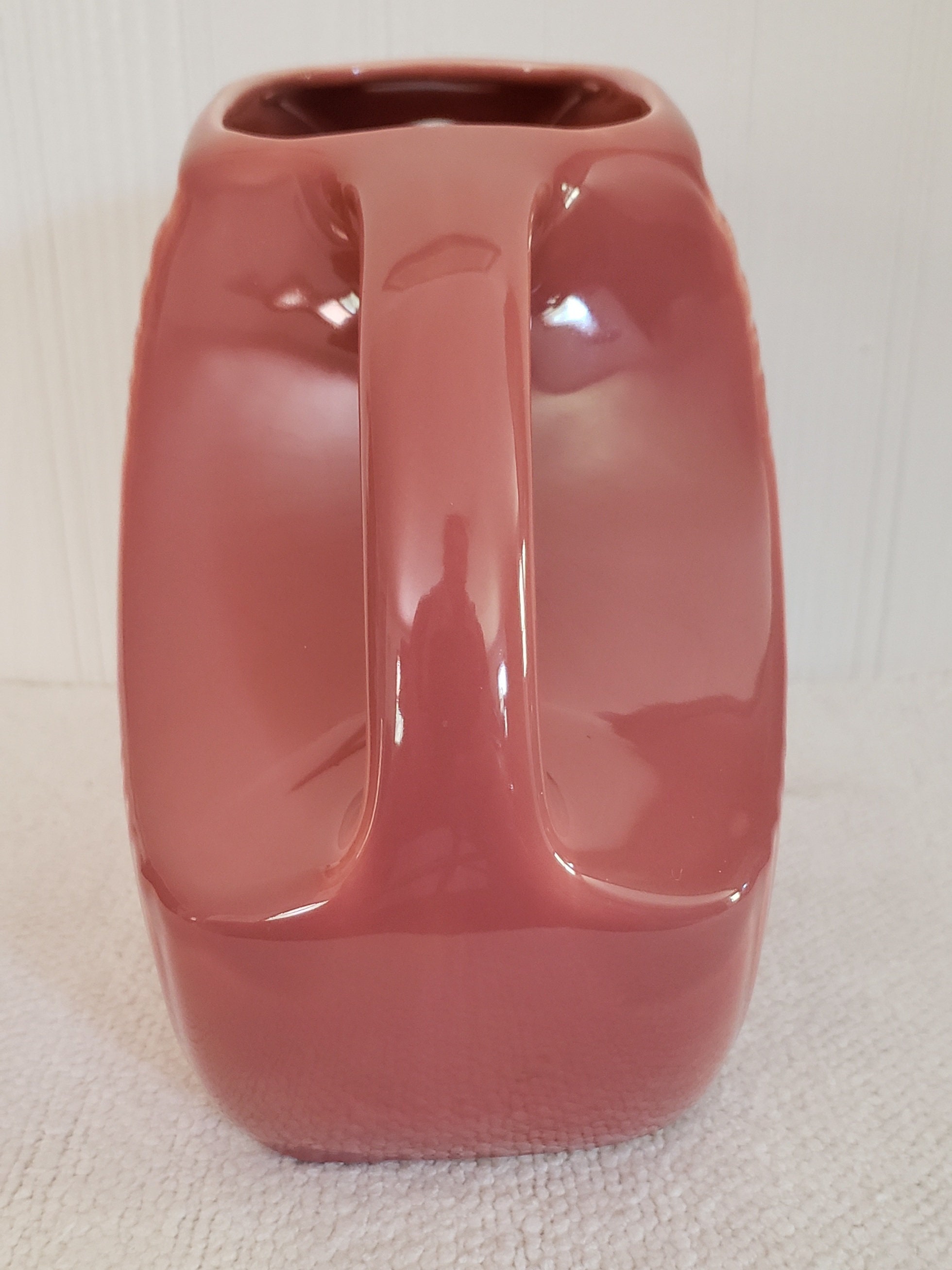 RARE Original Rose Fiesta Ware Disk Water Pitcher, FREE SHIPPING - Etsy
