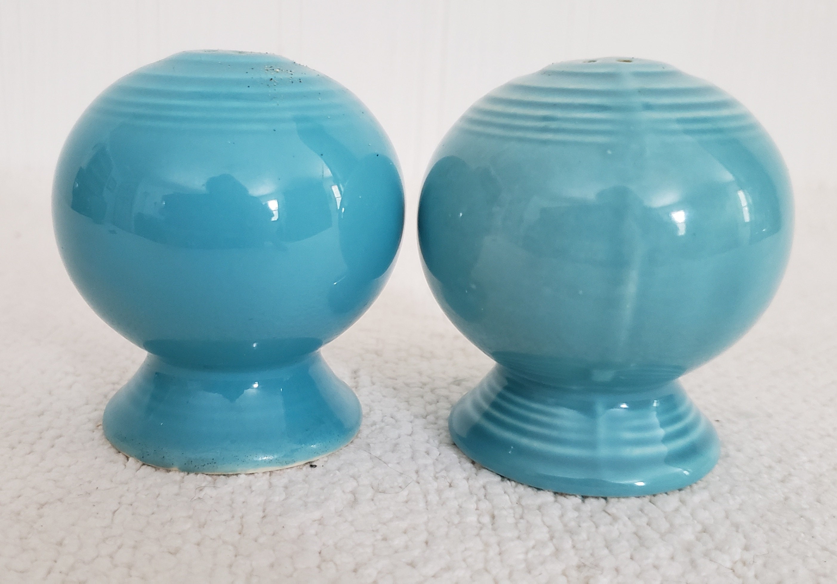 Vintage, Original, Fiesta Ware Turquoise Shakers - Etsy