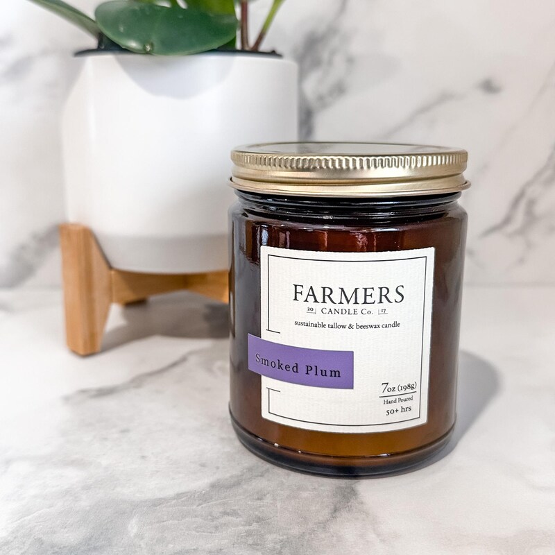 Plum Candles - Etsy