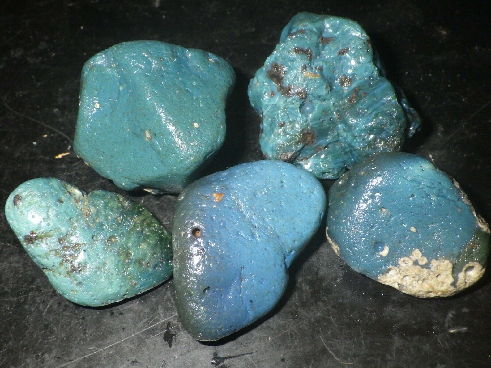 Leland Blue Stone Slag Glass Etsy
