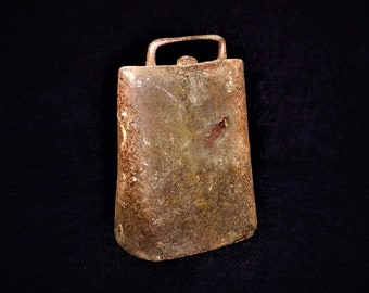 Rusty Cow Bell - Etsy