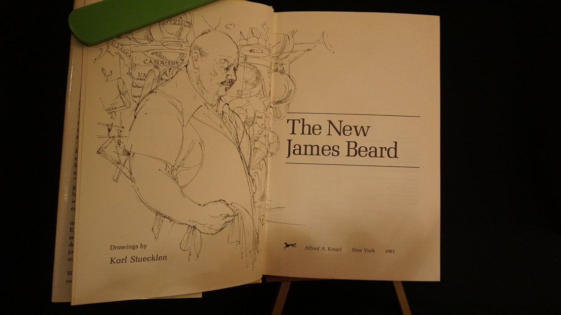 1981 First Edition the New James Beard Cookbook | Etsy