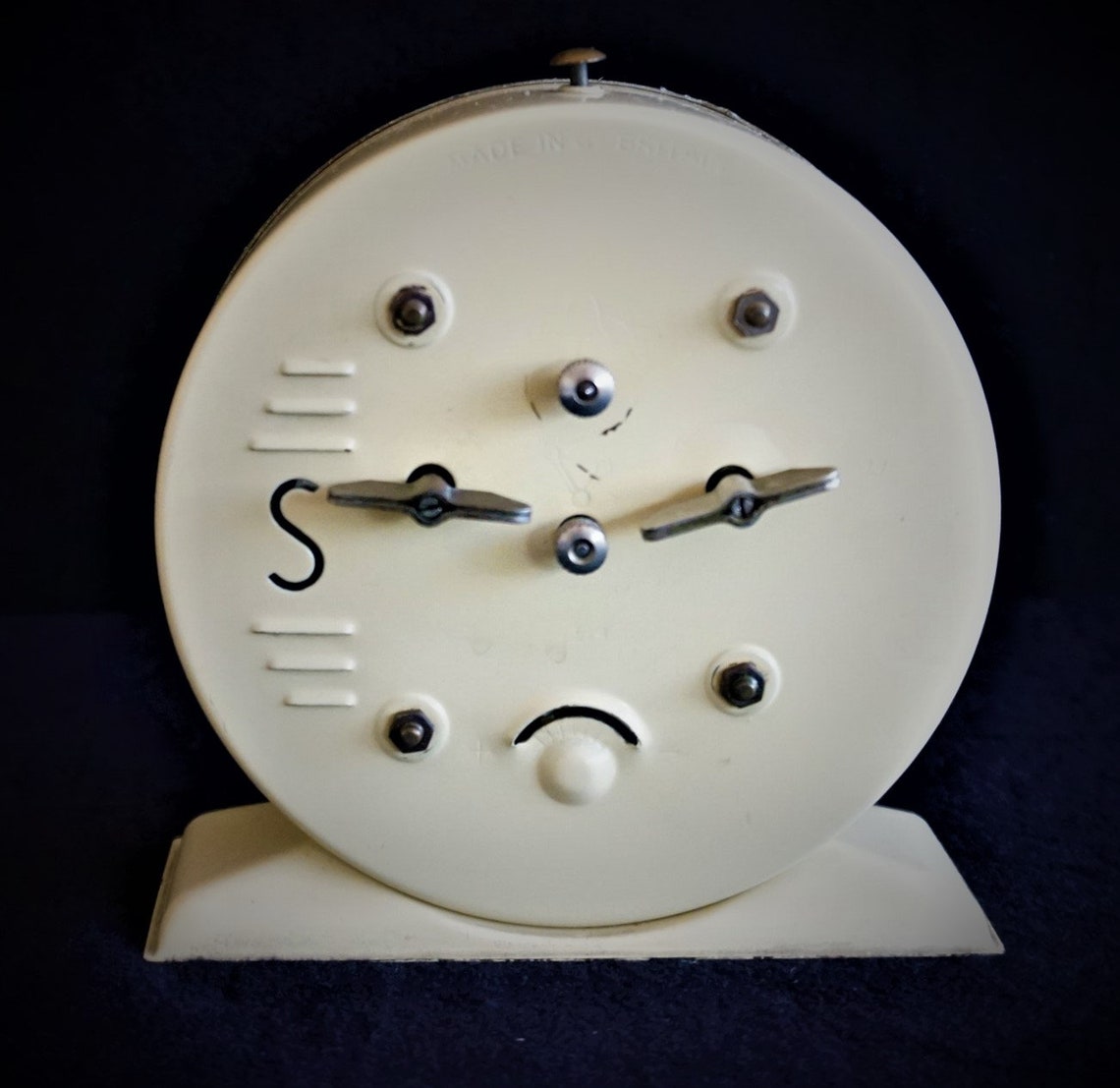 50s Manual Alarm Clock Animated Pecking Chicken Smiths - Etsy