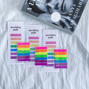 Blank Annotating Guides Kit | Blank Annotating Bookmark | Annotating ...