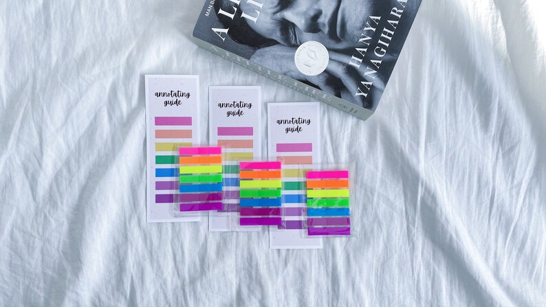 Blank Annotating Guides Kit | Blank Annotating Bookmark | Annotating ...