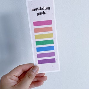 Blank Annotating Guides Kit | Blank Annotating Bookmark | Annotating ...