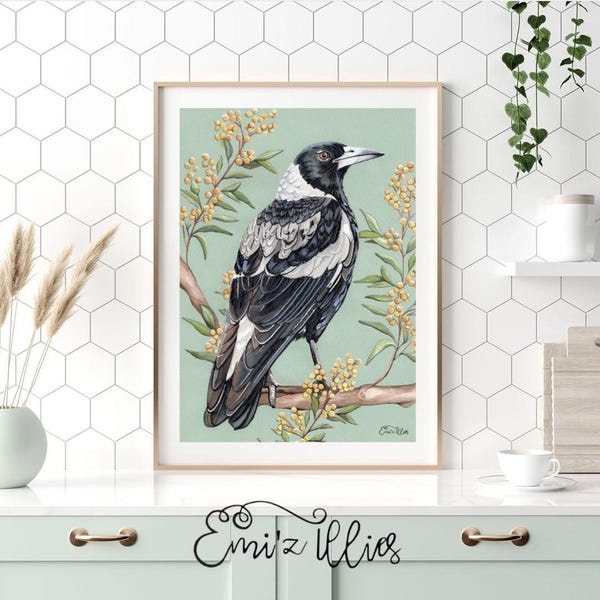 Australian Magpie - Etsy Australia