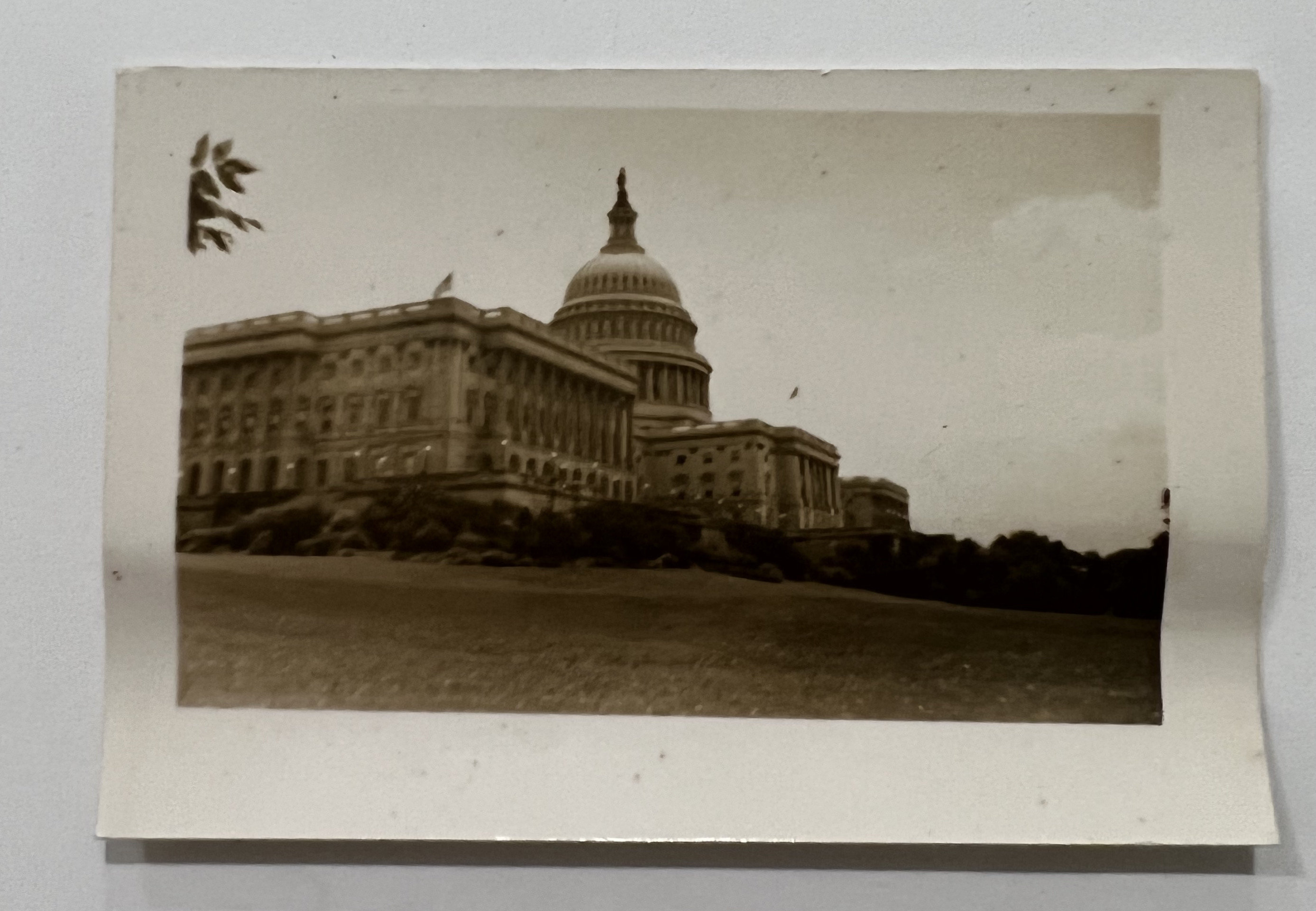 Vintage Photo 'US Capitol Rear View' Washington DC Photograph #6-29 - Etsy
