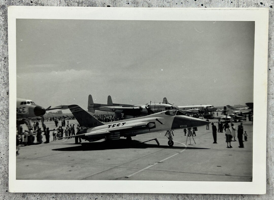 Vintage Original Photo Skylancer NASA Test Plane U. S. Military Oakland ...