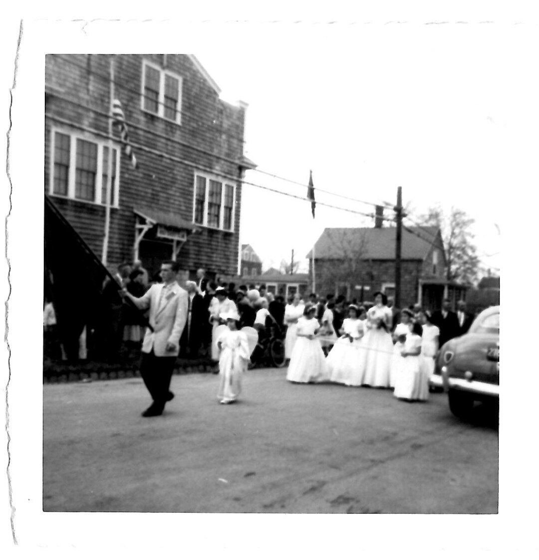 Vintage Original Photo 'first Communion Parade' 1950's Photograph #36 ...