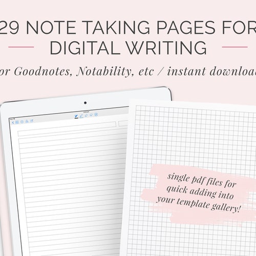 Yearly Planner Goodnotes Template Undated Planner Year at a | Etsy